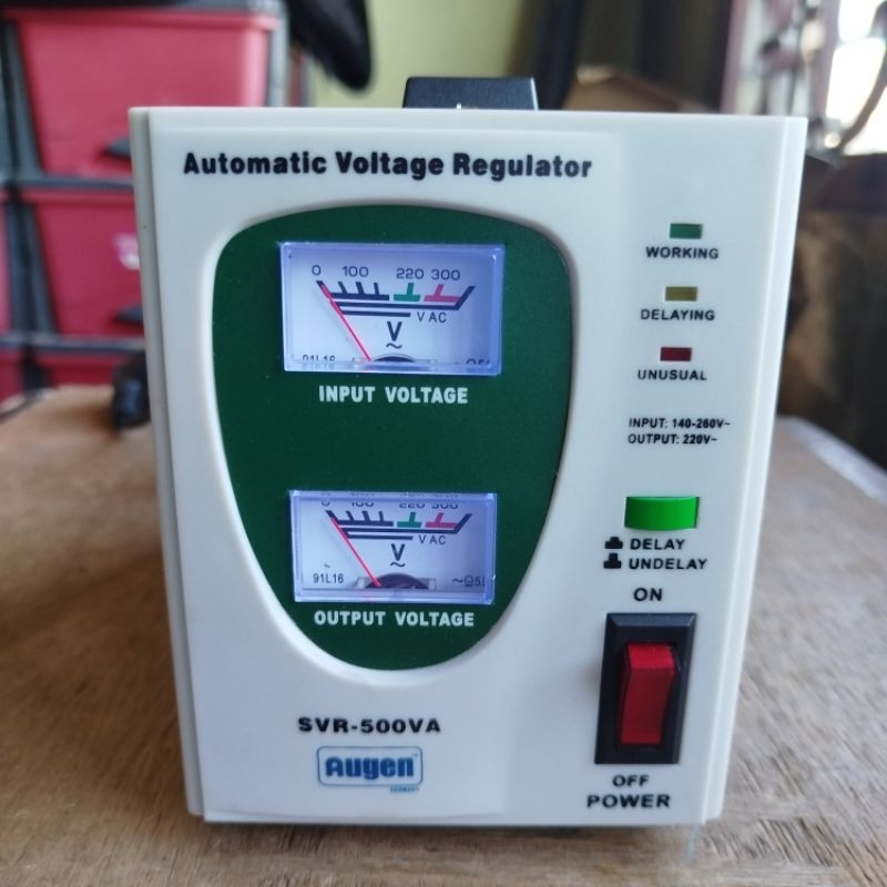 Jual STAVOL STABILIZER 500 WATT AUGEN SVR-500VA ORIGINAL | Shopee Indonesia