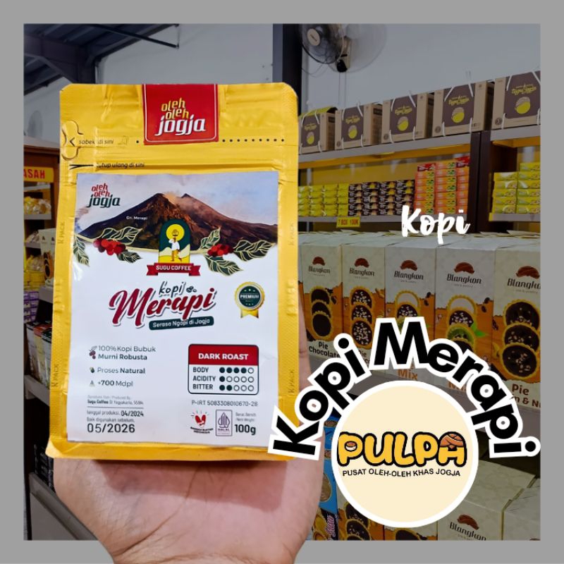 Jual Kopi Merapi Medium Dark Toast Asli Jogja | Shopee Indonesia
