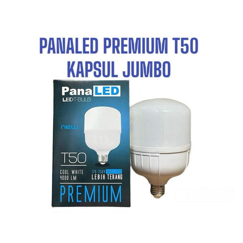 Jual Panaled Premium Lampu Led Capsule 50 Watt Jumbo - Cahaya Putih | Shopee Indonesia