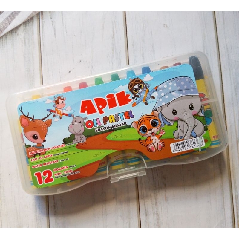 Jual CRAYON APIK 12 WARNA | Shopee Indonesia