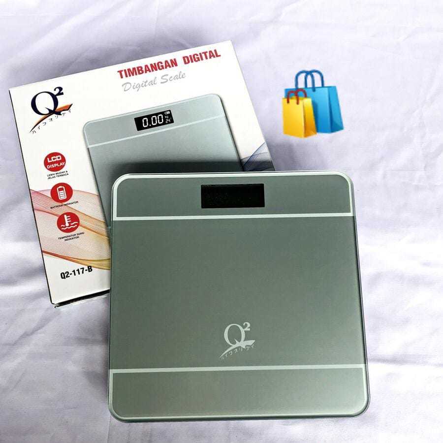 Jual (Q2-117) Timbangan Digital Q2-117 | timbangan badan digital | timbangan digital kaca ...