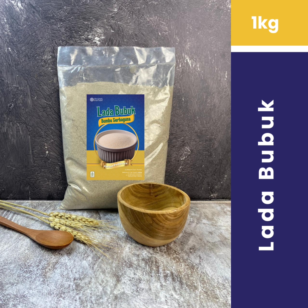 Jual Penyedap Rasa Lada Bubuk Hitam Original 1kg | Shopee Indonesia