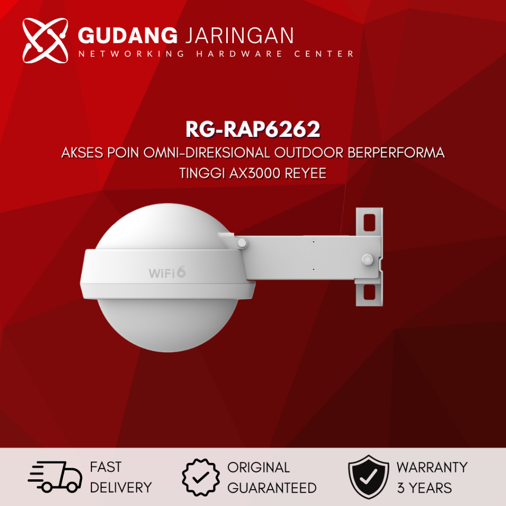 Jual Ruijie Reyee RG-RAP6262 Wi-Fi 6 AX3000 Outdoor Omni Access Point | Shopee Indonesia