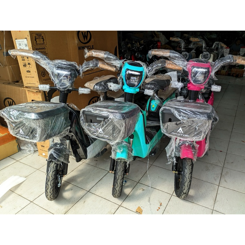 Jual SEPEDA LISTRIK / MOPED LISTRIK AVIATOR AT 223 / AT 225 Power ...