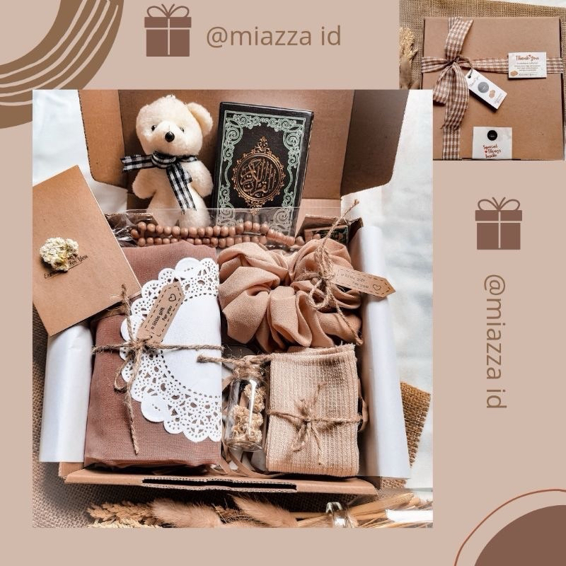 Jual HAMPERS HIJAB GIFT BOX SOUVENIR HADIAH ULANG TAHUN WISUDA WEDDING HADIAH HARI GURU DAN ...