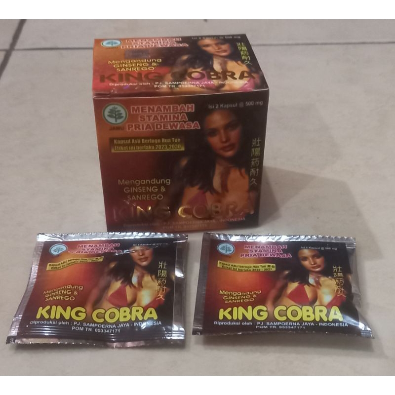 Jual KING COBRA KAPSUL 100% ORI | Shopee Indonesia