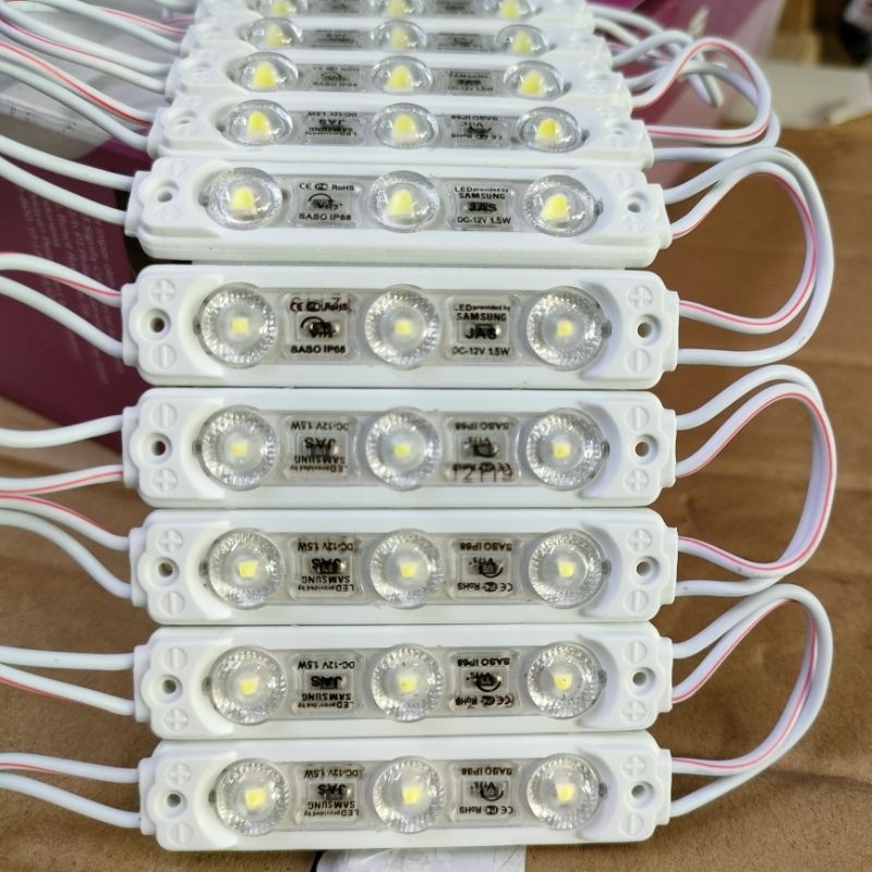 Jual LED module Samsung Saso JAS Diamond power 1,5W DC 12V warna Putih ...