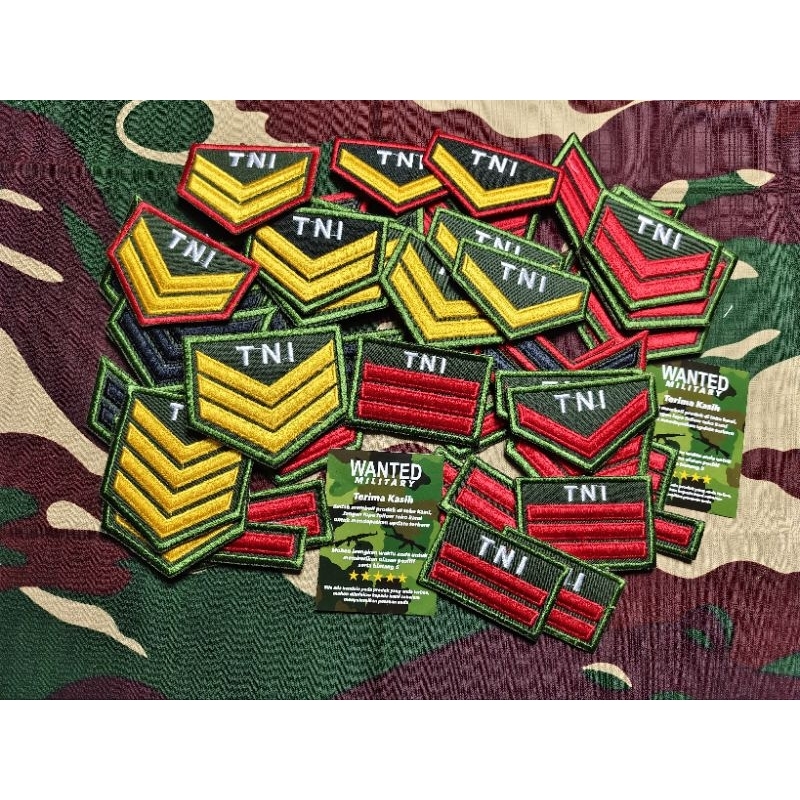 Jual ATRIBUT PANGKAT PDH TNI-AD TNI-AU TNI-AL DLL | Shopee Indonesia