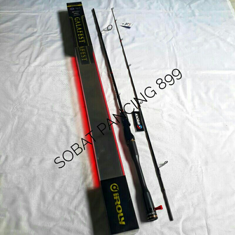 Jual Joran Pancing IrolyGafest 180 Solid Carbon Full Fuji / Joran ...