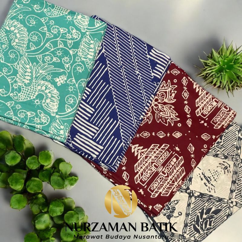 Jual Kain Batik Cap Tasik / Garutan - Nurzaman Batik | Shopee Indonesia