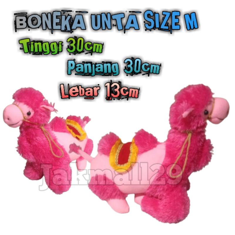 Jual Boneka unta unta camel lucu size M warna ping hig kuality | Shopee ...