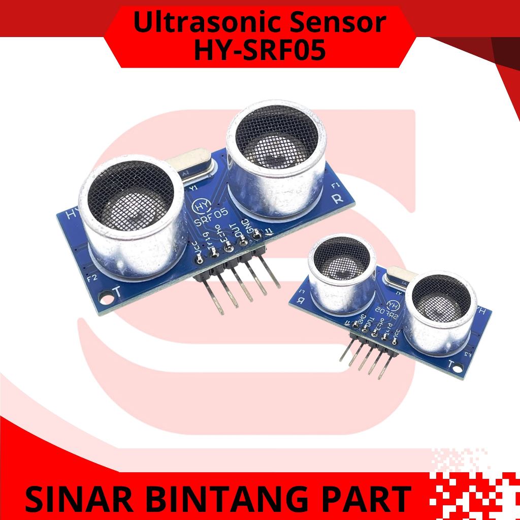Jual HY-SRF05 ULTRASONIC DISTANCE MEASURING SENSOR JARAK -SB99 | Shopee ...