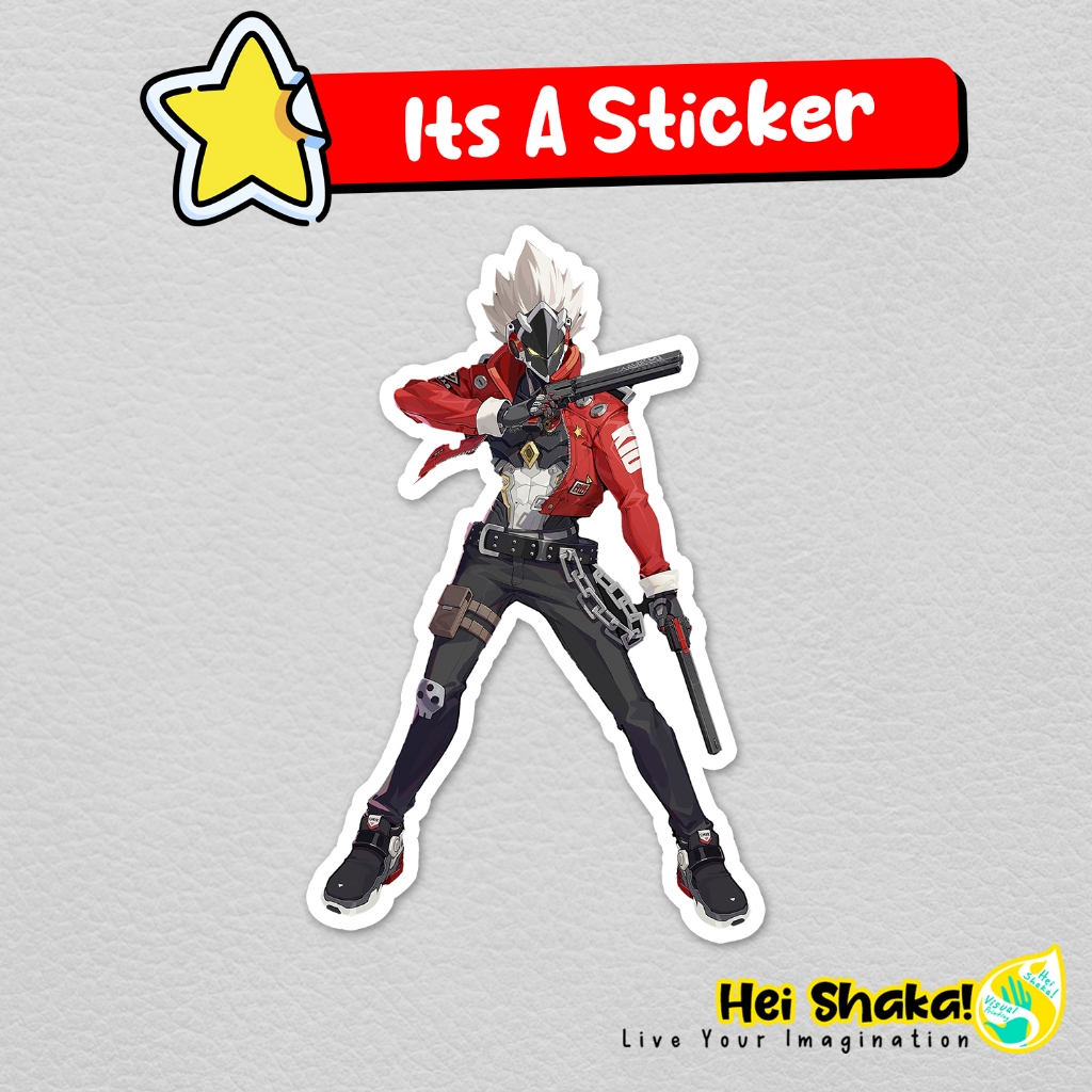 Jual Stiker ZZZ Zenless Zone Zero Billy Kid Sticker Gaming Game Vinyl ...