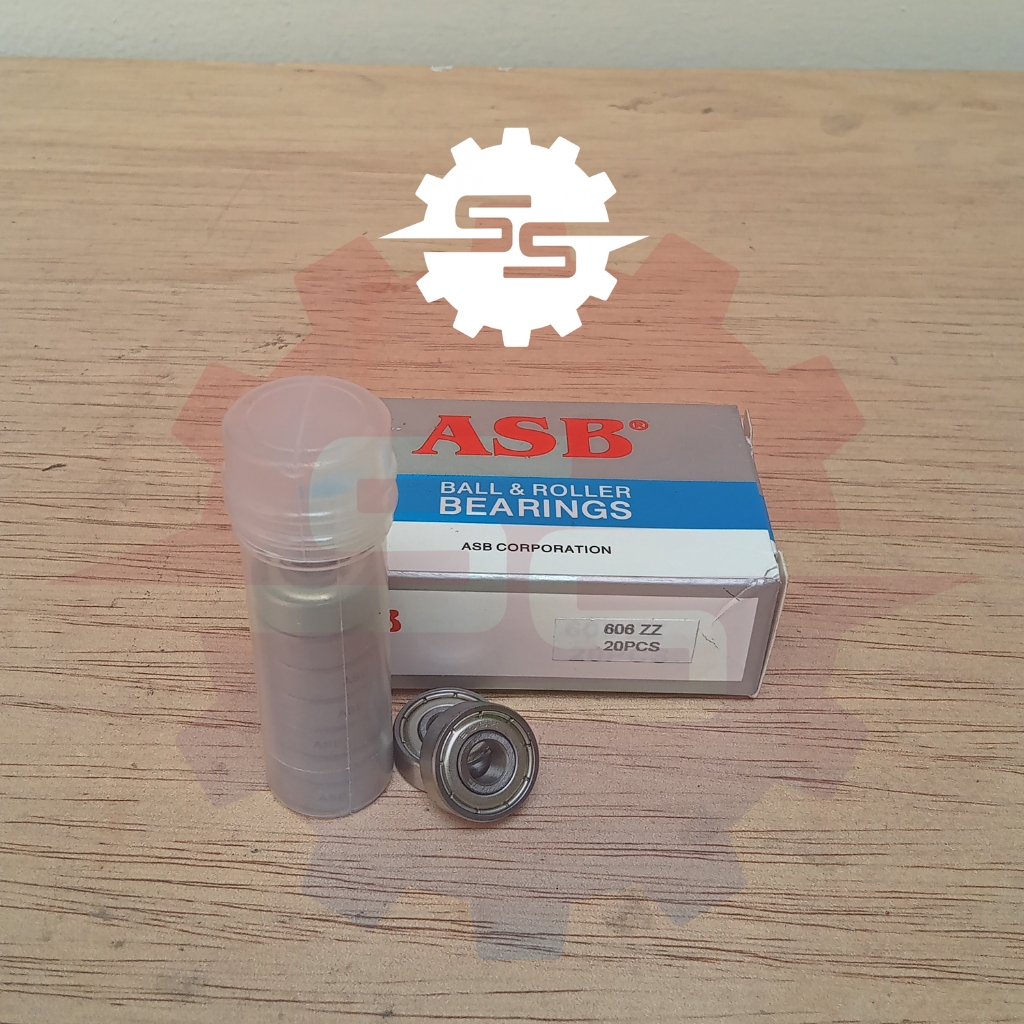 Jual Bearing/Laher/laker 606 zz 606z asb ORIGINAL | Shopee Indonesia