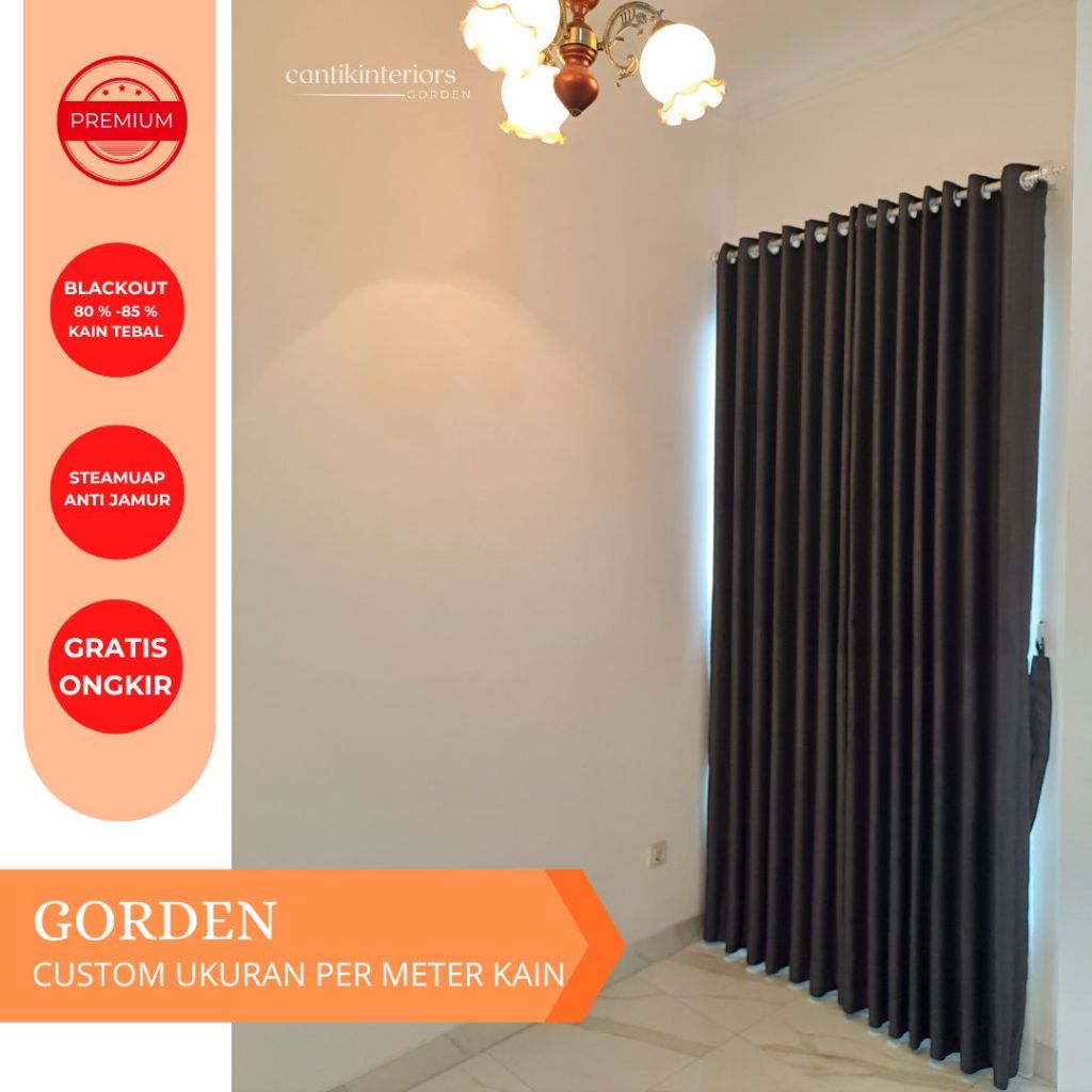 Jual Gorden Jendela Model Minimalis Cantelan Drop Ceiling Modern Ukuran ...