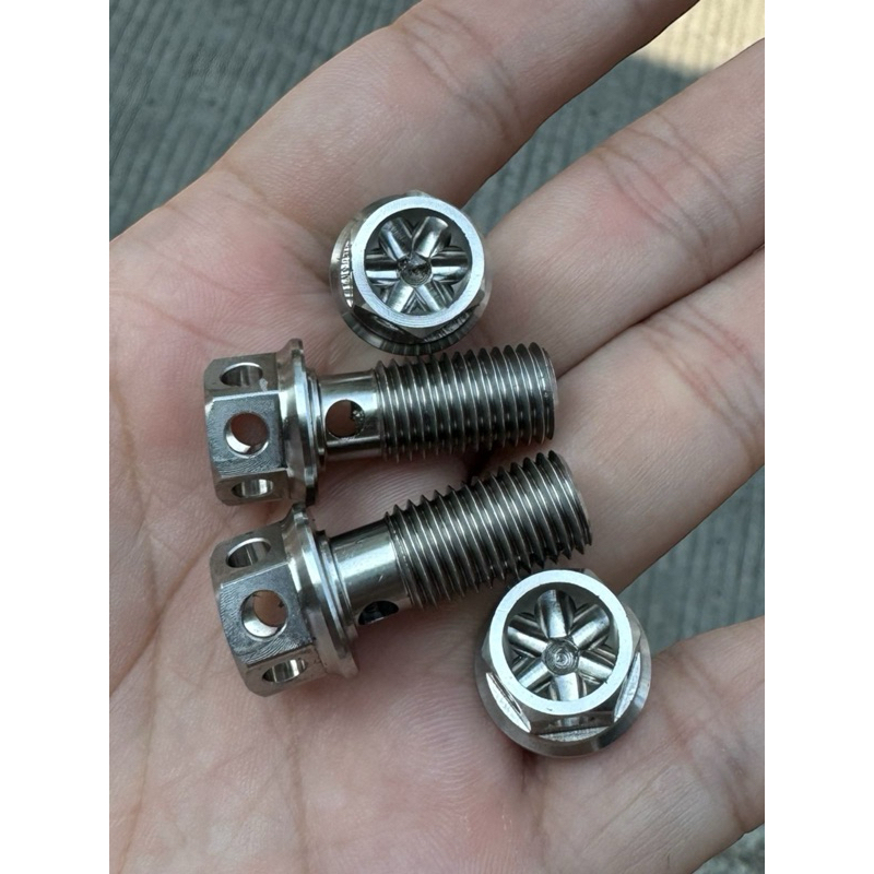 Jual BAUT PROBOLT FLOWER CHROME BAUT KALIPER BAUT BANJO SELANG REM DRAT HALUS DAN DRAT KASAR ...