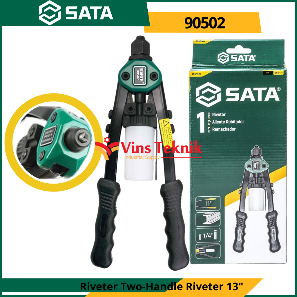 Jual Tang Rivet Heavy Duty Riveter Two Handle Riveter 13" SATA 90502 ...