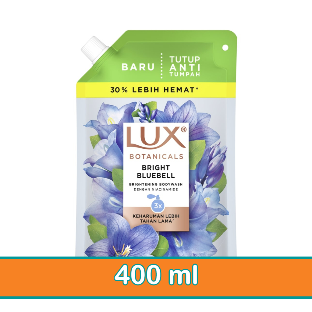 Jual Lux botanicals bright bluebell body wash 400 ml | Shopee Indonesia