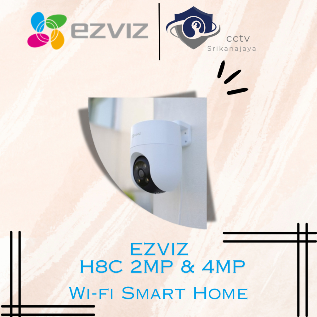 Jual Ezviz H8c 2MP Smart Home IP Camera CCTV Outdoor | Shopee Indonesia