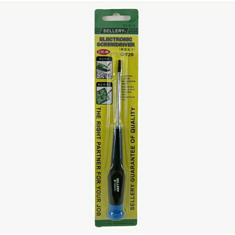 Jual Obeng Sellery T20 x 75 - Mata Obeng bentuk Bintang segi enam ...