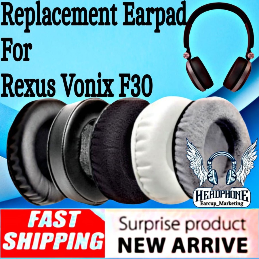 Jual Earcup Earpad Busa Headphones Rexus Vonix F30 F 30 Ear Pads ...