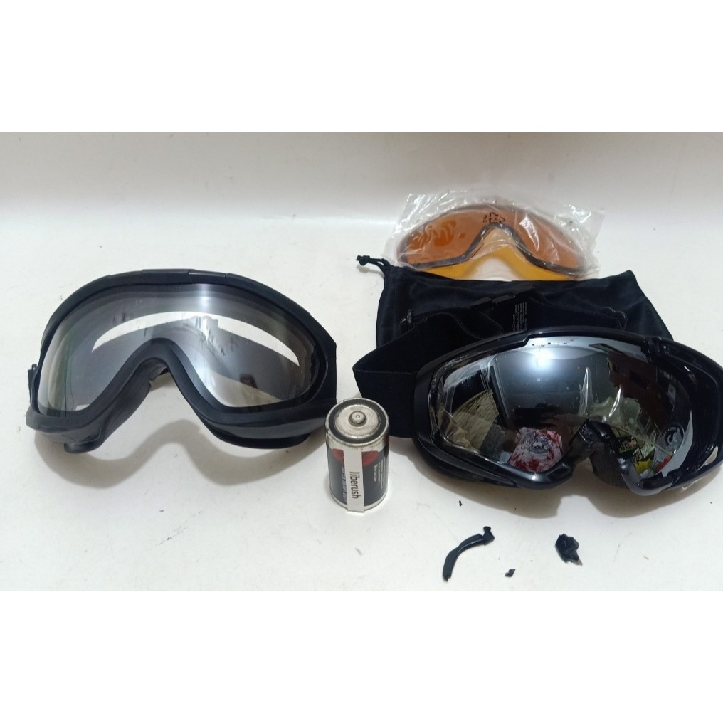 Jual Bullard safety goggles full wrap & Aspira revision spear dual lens ...