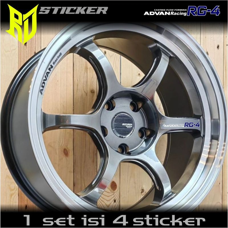 Jual sticker velg advan RG-4 | Shopee Indonesia