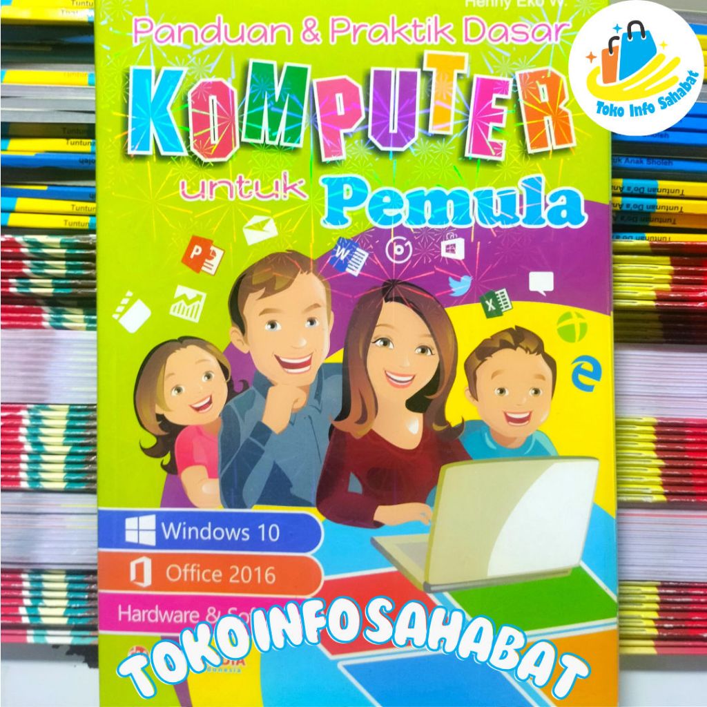 Jual Buku Panduan dan Praktik Dasar Komputer untuk Pemula | Shopee ...