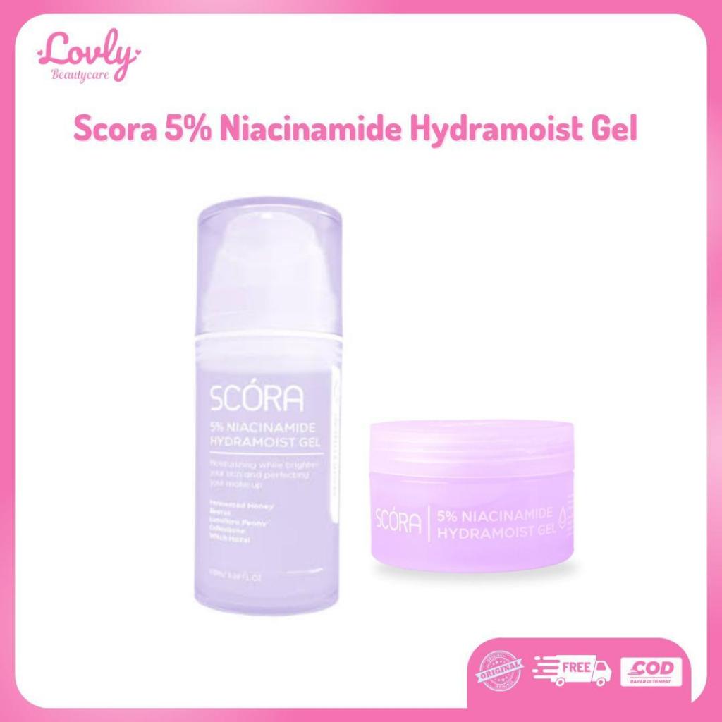 Jual SCORA 5% Niacinamide Hydramoist Gel Pelembab Wajah yang Mencerahkan Kulit Memperbaiki Skin ...