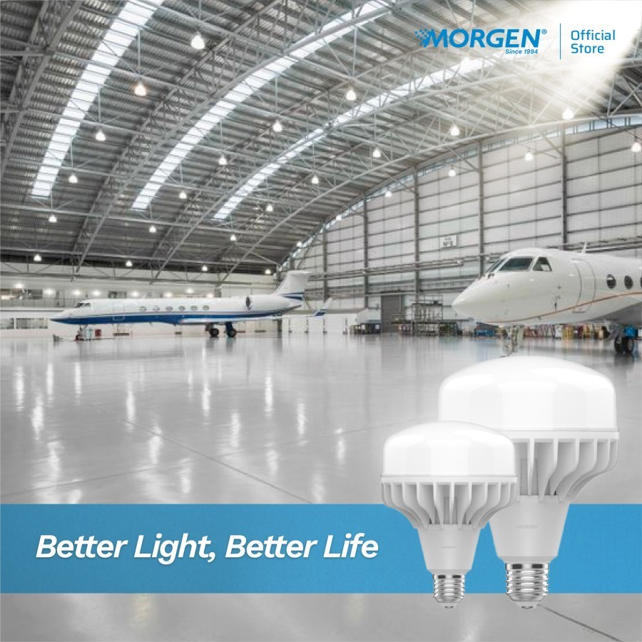 Jual Lampu Bohlam LED PAR 50W WATT E27 High Bay Morgen | Shopee Indonesia