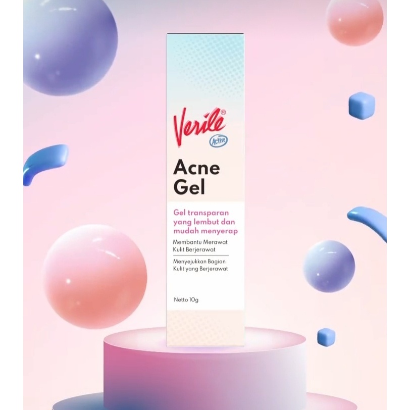 Jual Verile Acne Gel 10 gram - Krim Anti Jerawat | Shopee Indonesia