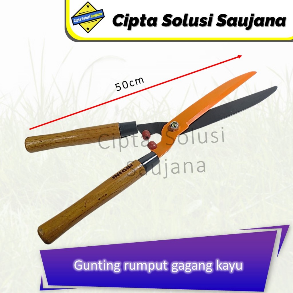 Jual HIOSHI GUNTING RUMPUT BESAR GUNTING TAMAN KEBUN TANAMAN PAGAR ...