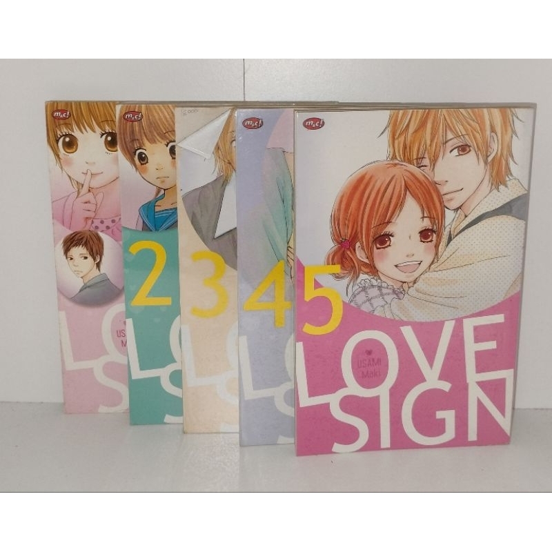 Jual Komik Love Sign Set 1-5 Set Tamat | Shopee Indonesia