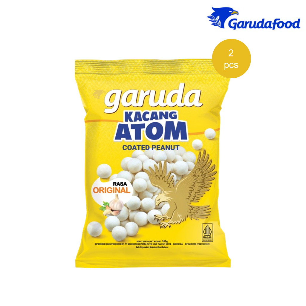 Jual Garuda Kacang Atom Original 100 gr x 2 pcs | Shopee Indonesia