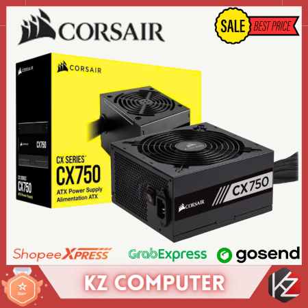 Jual CORSAIR CX Series CX750 – 750 Watt 80 PLUS Bronze ATX Power Supply | Shopee Indonesia
