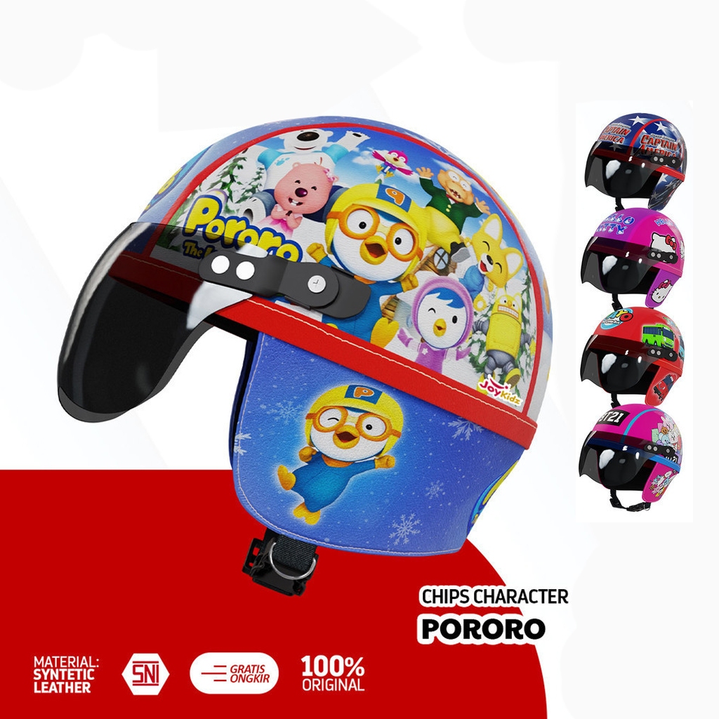 Jual Helm Laki Laki Usia 1 2 3 4 TahunRetro Junior Karakter Ringan ...