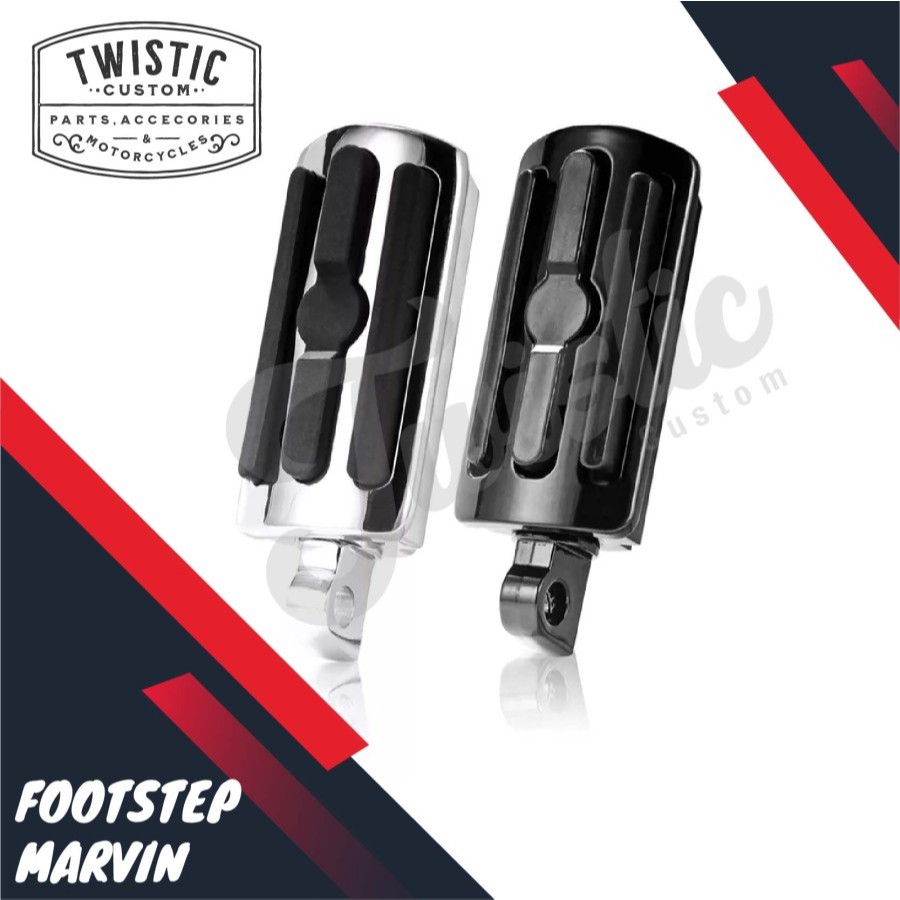 Jual Footstep Foot Rest Footrest Motor Marvin Harley SM V16 Keeway ...