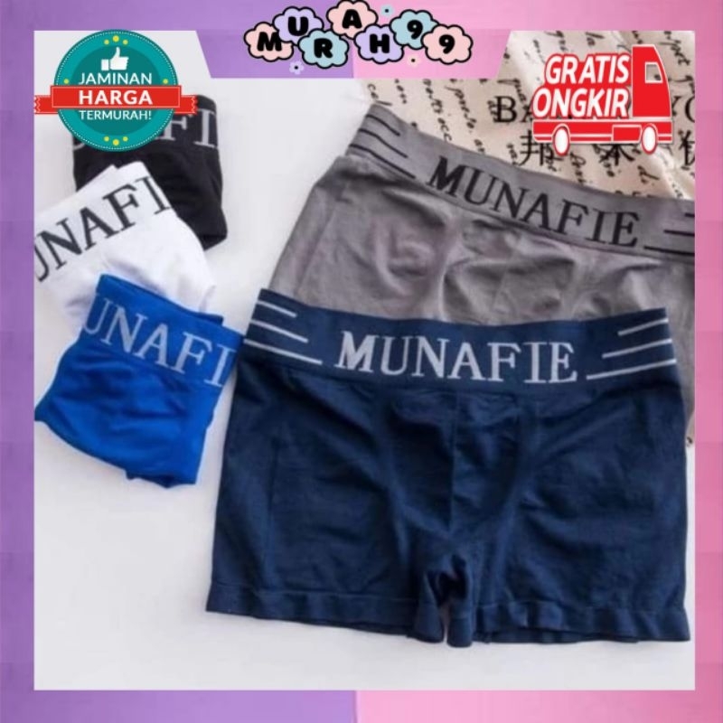 Jual Celana Dalam Boxer Munafie Pria Man Underwear Sempak Cowo | Shopee Indonesia