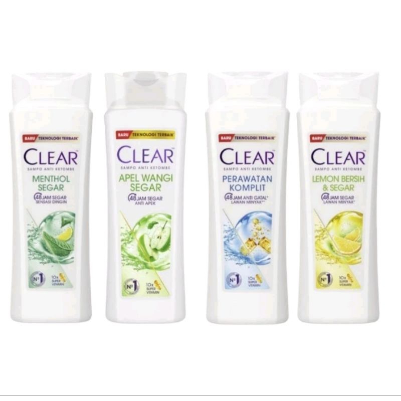 Jual CLEAR sampo botol anti ketombe (160ml) | Shopee Indonesia