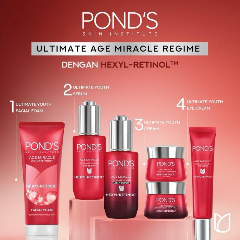 Jual PONDS Age Miracle Youthful Glow Double Action Serum 15ml | Shopee ...