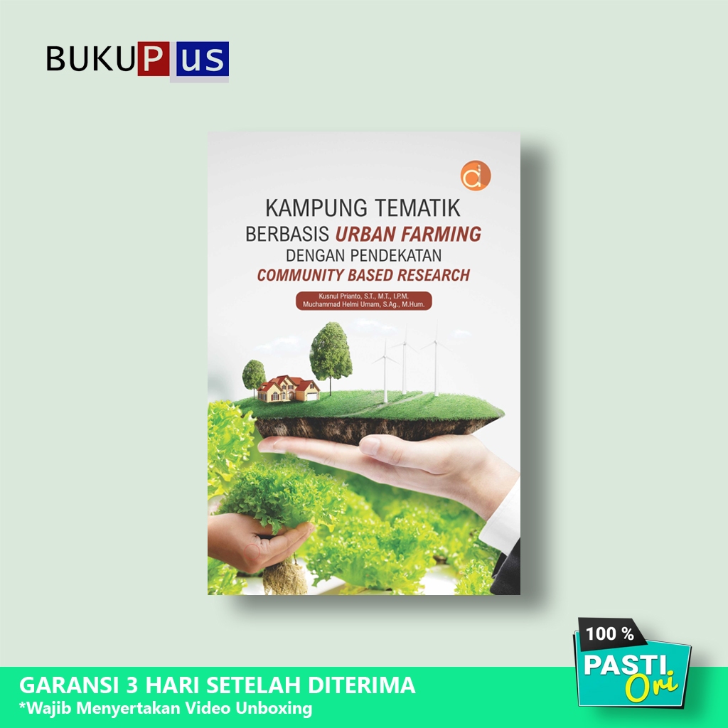 Jual Buku Kampung Tematik Berbasis Urban Farming - Kusnul Prianto ...