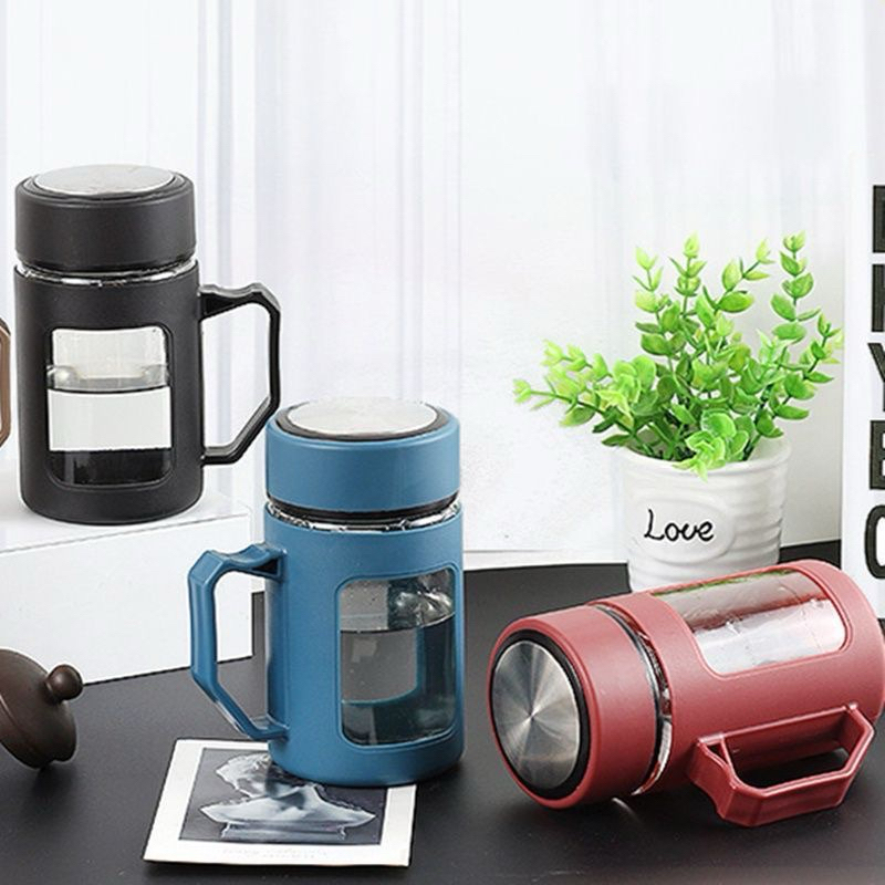 Jual Gelas Jar Aestethic Cangkir Mug PAKAI BOX Kaca Vacuum Tumbler ...