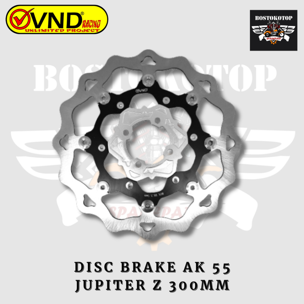 Jual VND Racing Disc Brake Piringan Cakram Tipe AK 55 300MM Jupiter Z ...