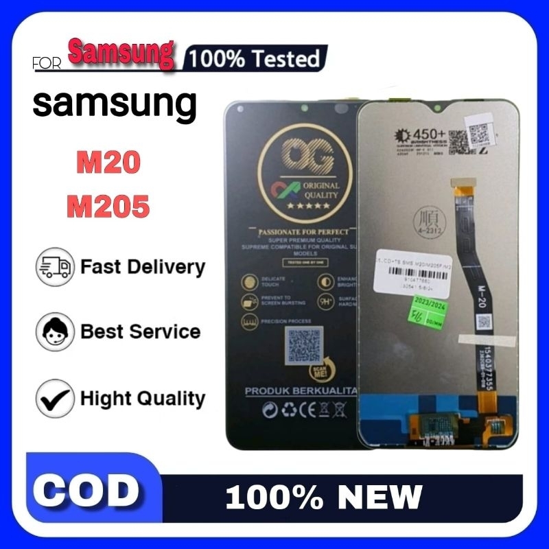 Jual lcd ts touchscreen samsung m20 / m205 fullset | Shopee Indonesia