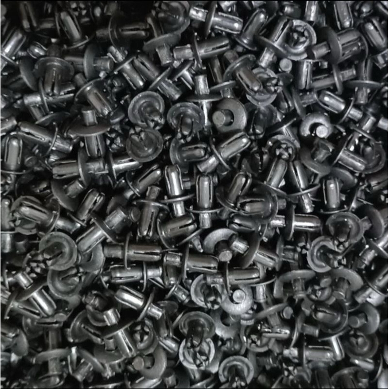Jual Baut Klip Rivet Kancing Body Plastik N MAX ( SATUAN ) | Shopee ...