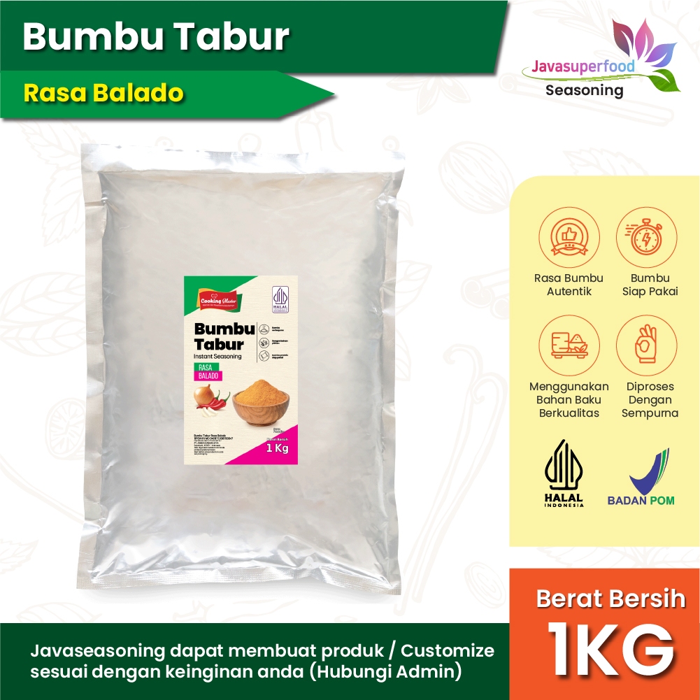 Jual Bumbu Tabur Snack Premium Bumbu Cemilan Makanan Bumbu Serbaguna ...