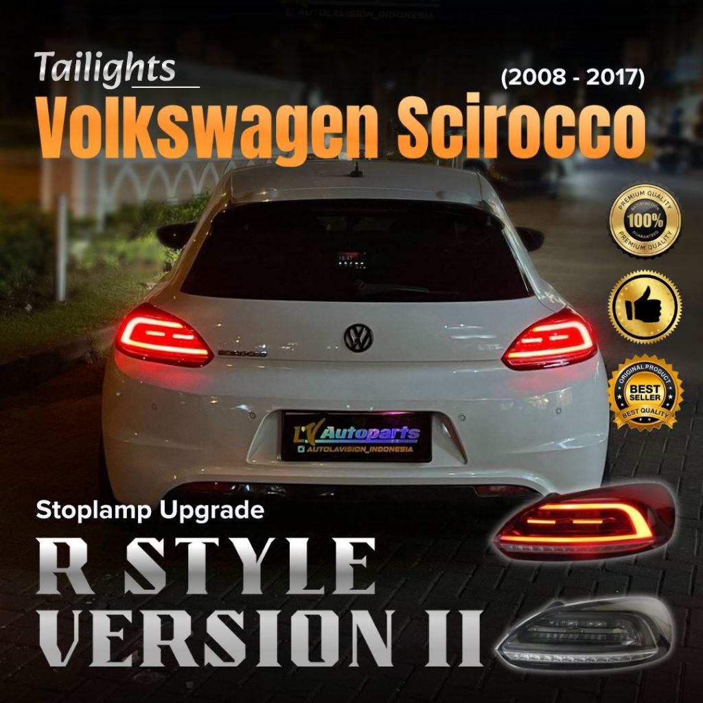Jual VOLKSWAGEN SCIROCCO (2008 - 2017) - STOPLAMP / STOP LAMP / LAMPU ...