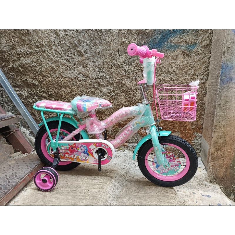 Jual sepeda mini anak perempuan umur 4 tahun sampai 8 tahun merk SALVO ...