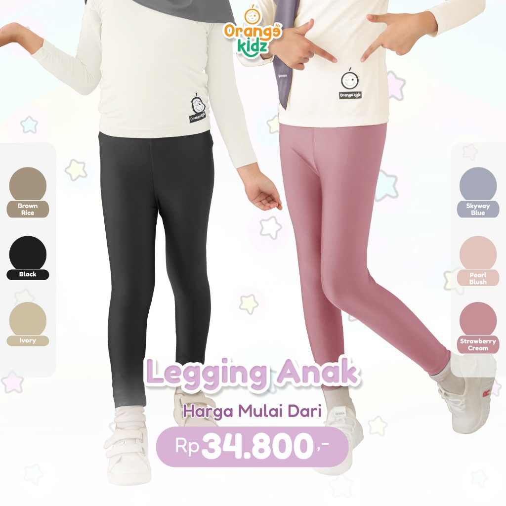 Jual Legging Polos Anak / Legging Anak Basic Katun Rayon Spandex ...