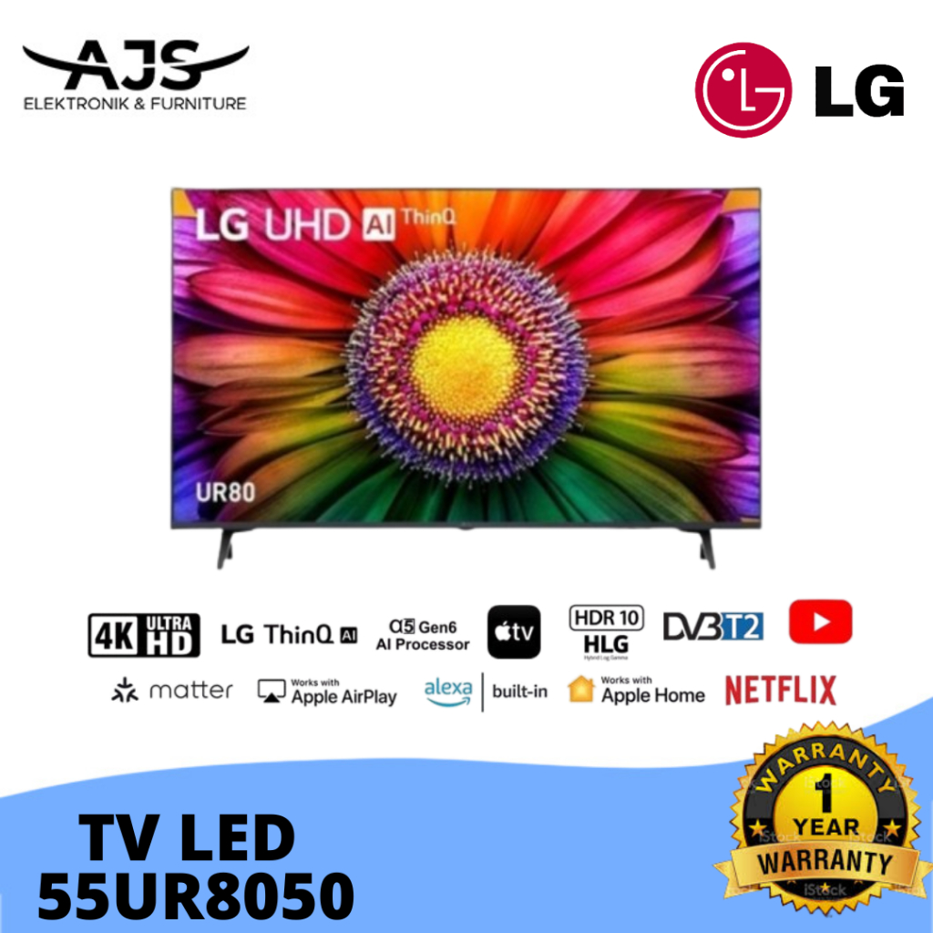 Jual LG 55UR8050 - SMART TV UHD 4K HDR 55 INCH UR8050 WEB OS LG ...